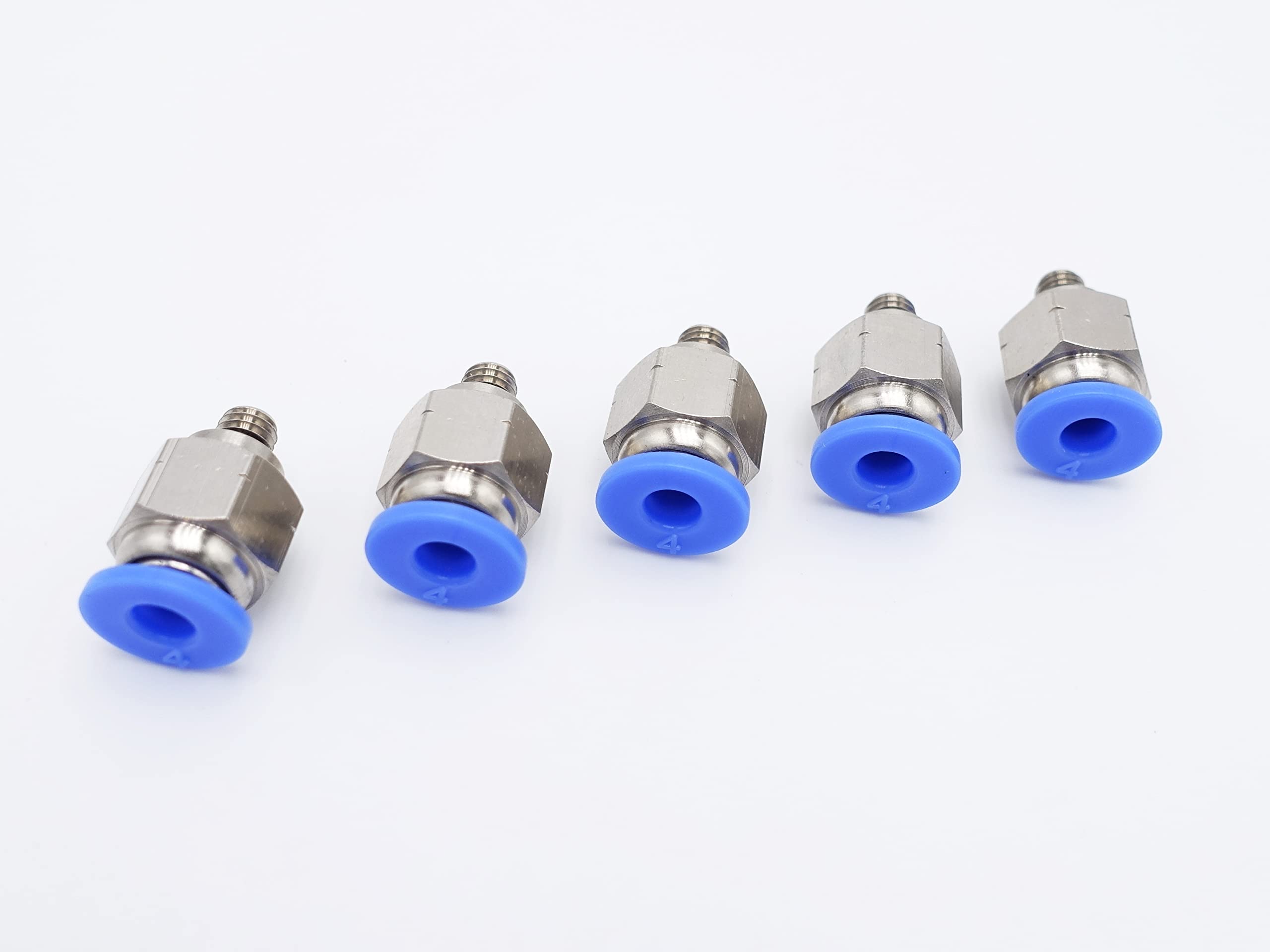 Snapklik.com : IVLPHA Push To Connect Fitting 4mm Tube OD X 10-32 UNF ...