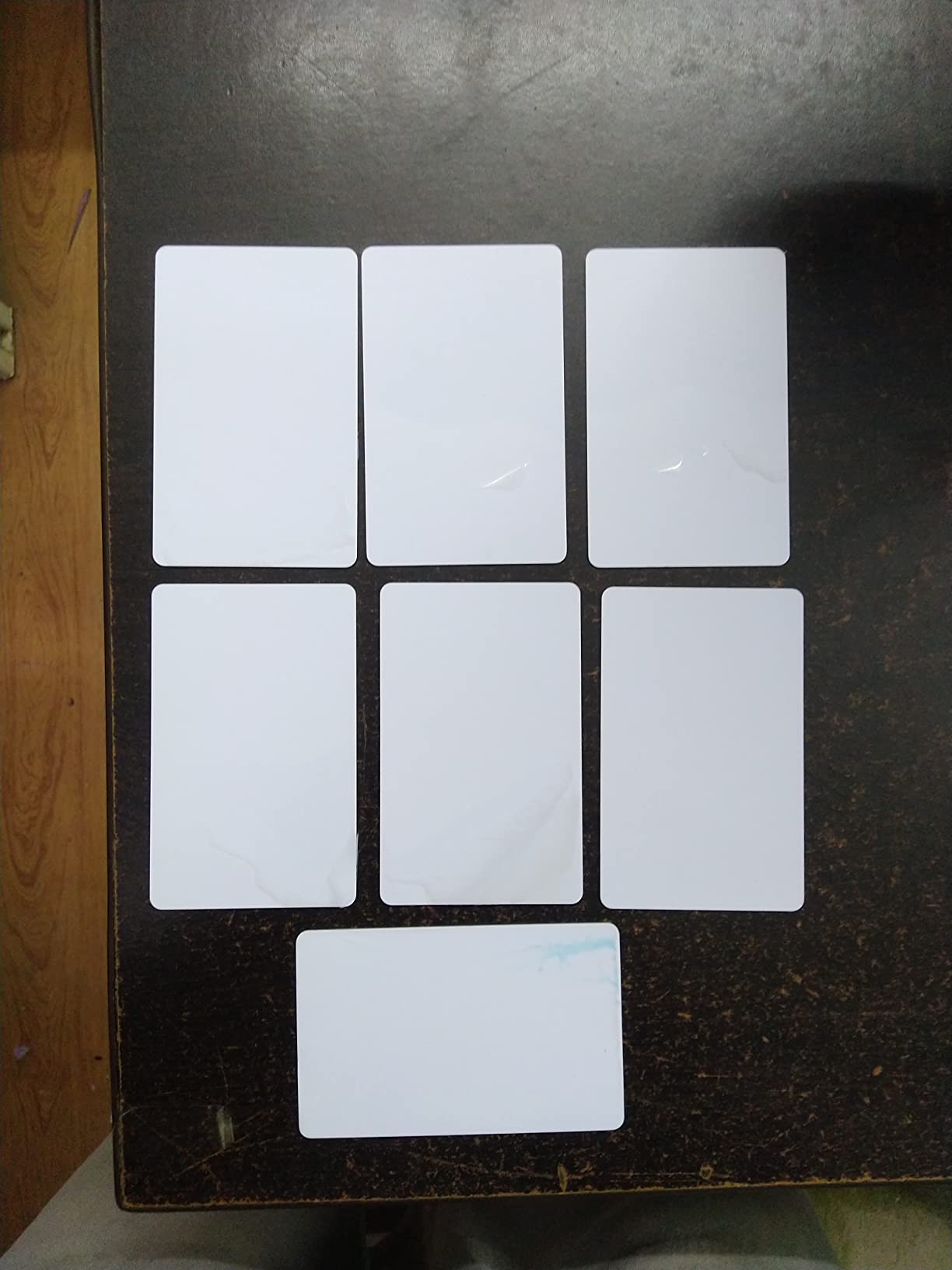 VMS Professional Blank PVC Card Contact IC/Smart Card 50 Cards : Amazon ...