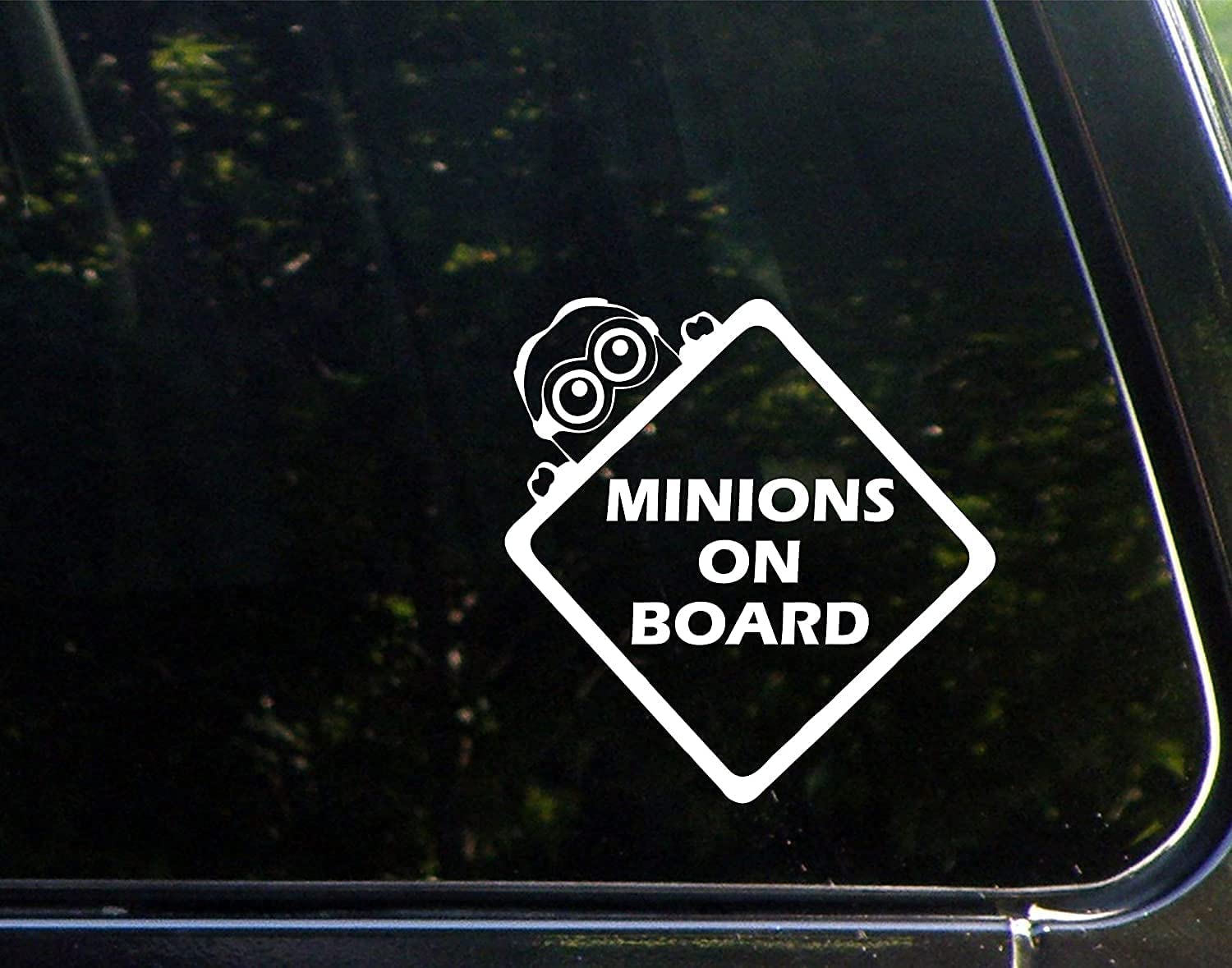 Minion Baby On Board Vinyl Decal Sticker For Cars Laptops | Desertcart ...