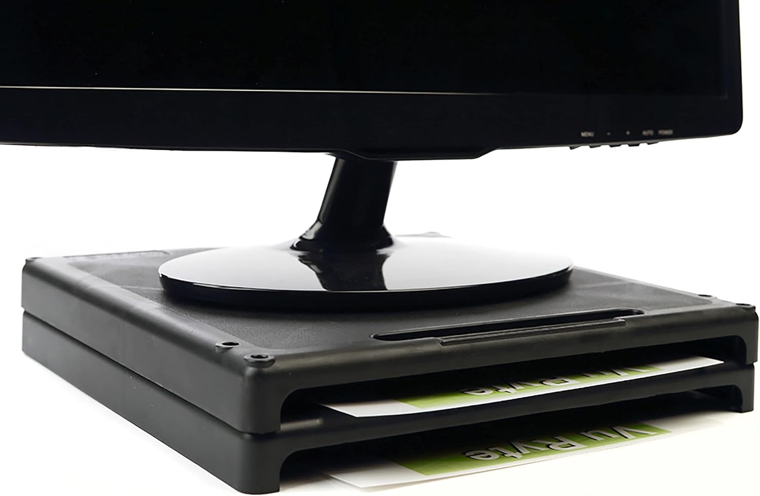 Amazon.com: Vu Ryte Stackable 1 Inch Computer Monitor Riser Stand ...