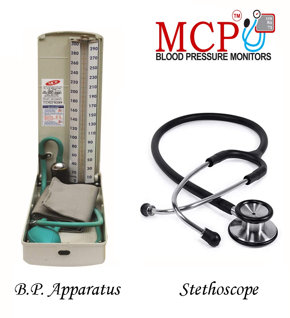 Bp Apparatus With Stethoscope Newnik SP501 Sphygmomanometer/Aneroid Bp