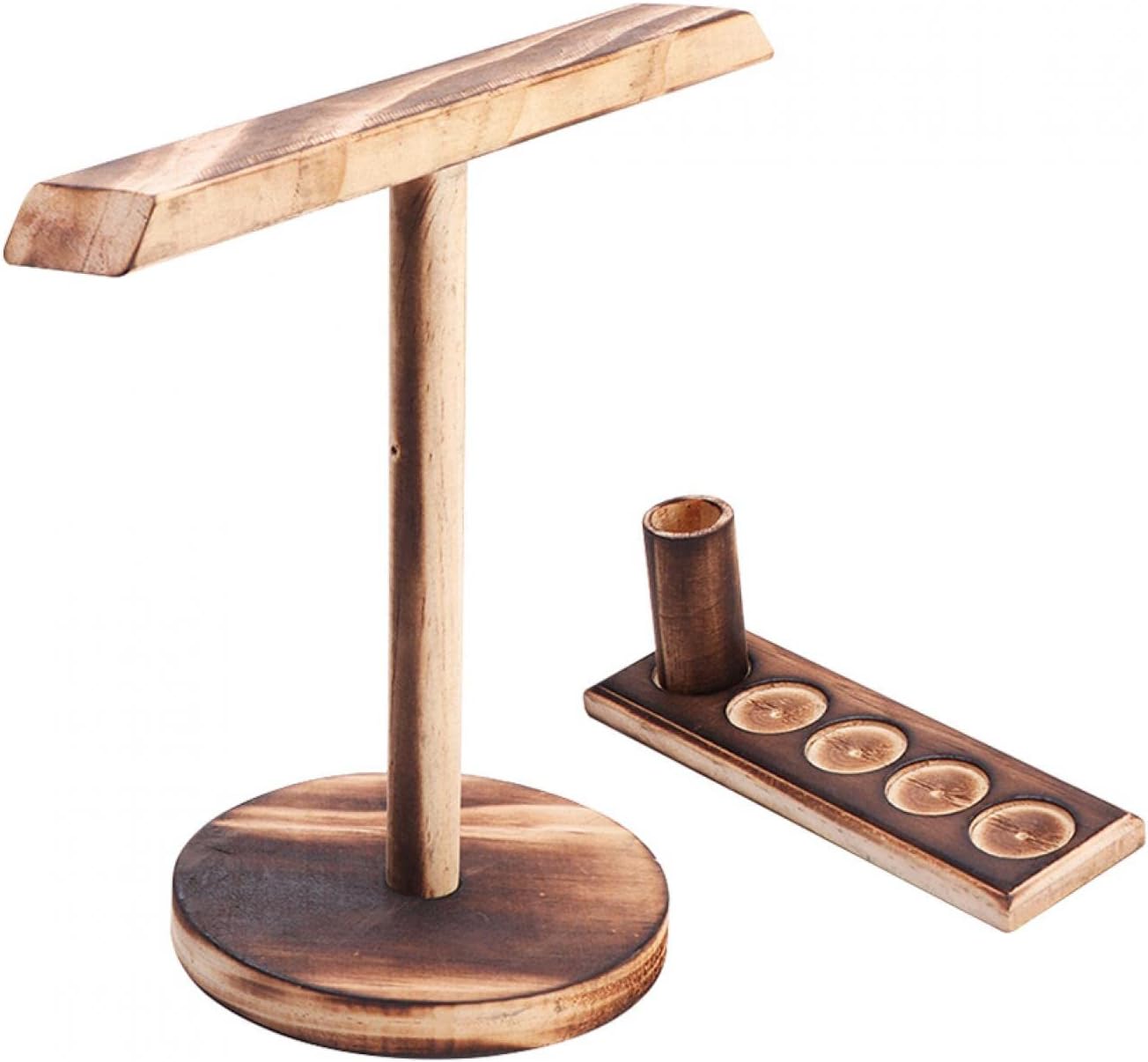 ALEOHALTER Ring Toss Game Wooden Ring Toss Toy for Kids(5 Holes) – BigaMart