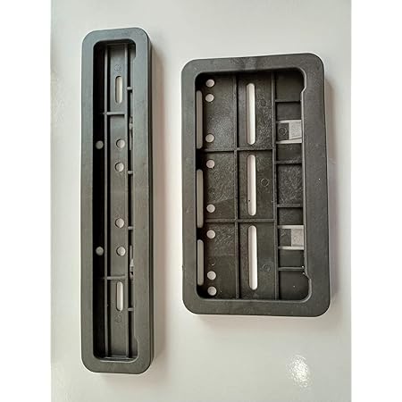 INNOVQARAJ Bike HSRP | IND Number Plate Frame | Cover (Standard Size ...