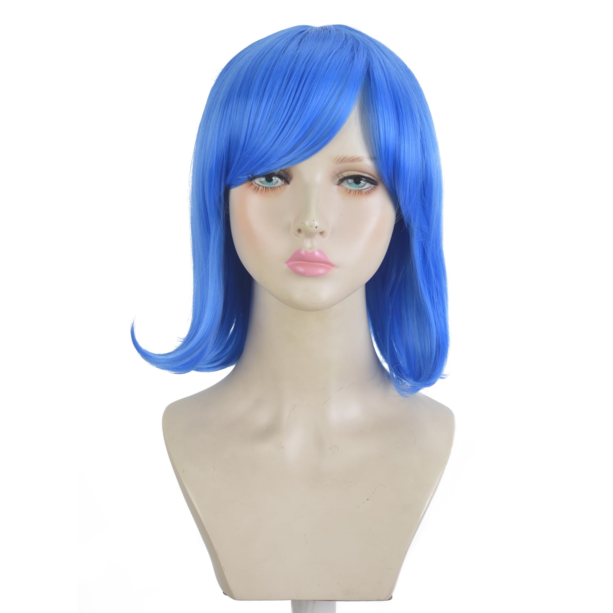 Snapklik.com : Blue Bob Wig