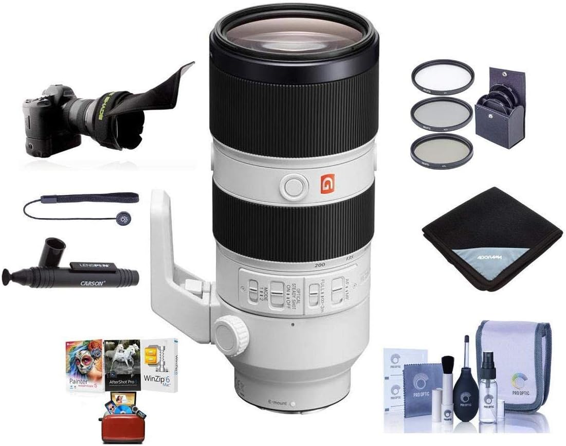 Amazon.com : Sony FE 70-200mm f/2.8 GM (G Master) OSS E-Mount Lens ...