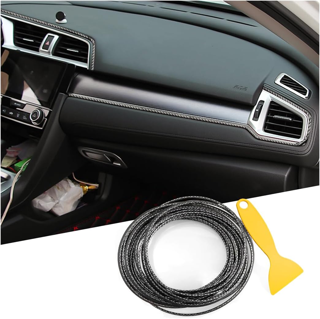 Amazon.com: Osilly Car Interior Moulding Trim Strips, 33Ft/10M ...