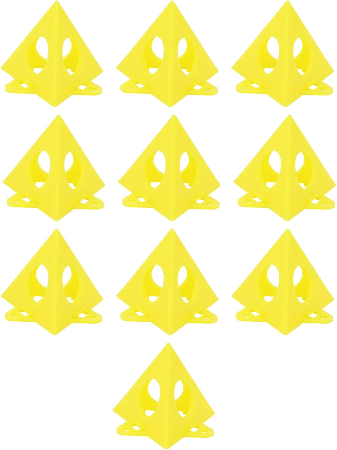 Triangular Paint Pad 10Pcs Plastic Paint Tool Foot Pad for Woodworking ...