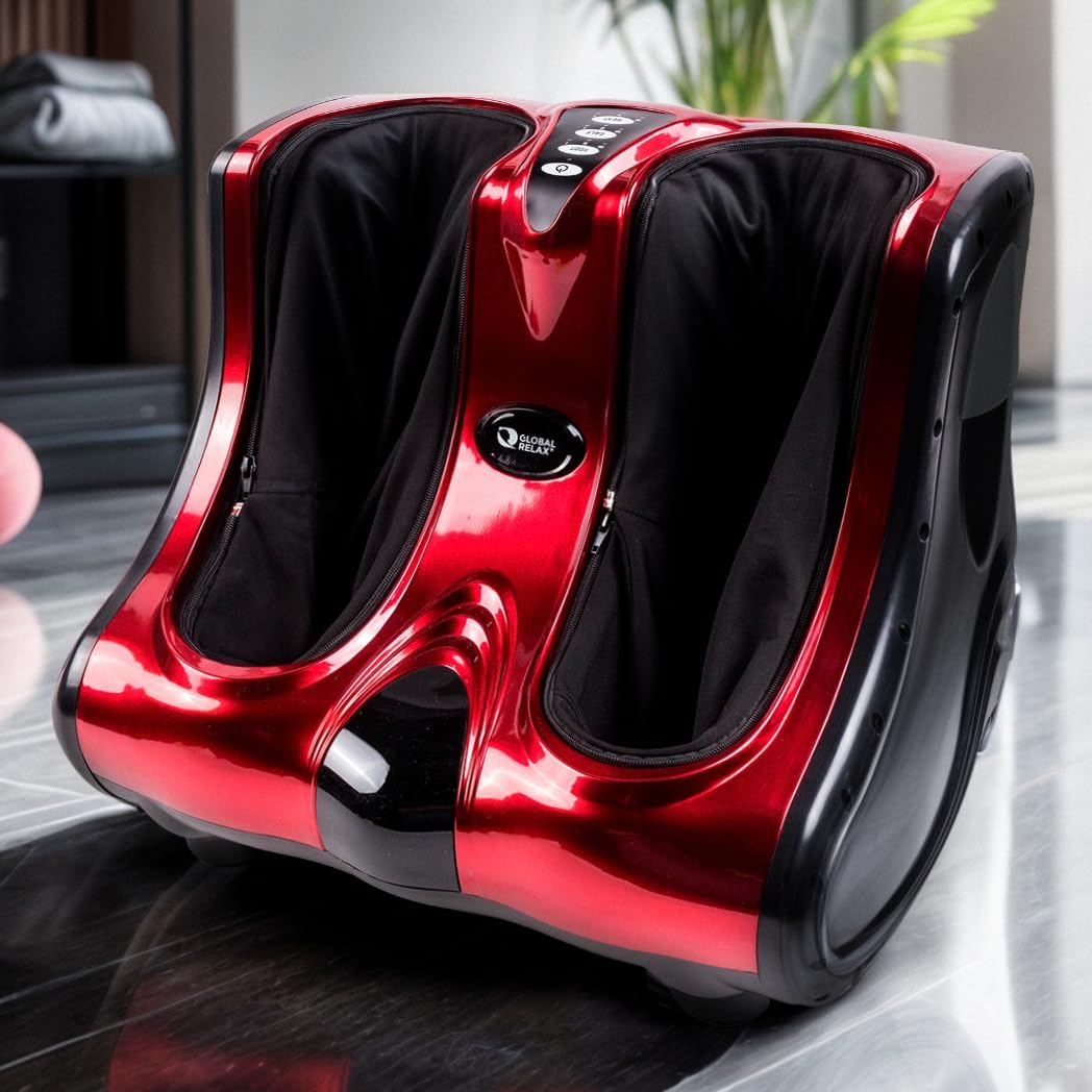 GLOBAL RELAX® | VITALZEN Foot and Leg Massager | Several Massage Modes ...