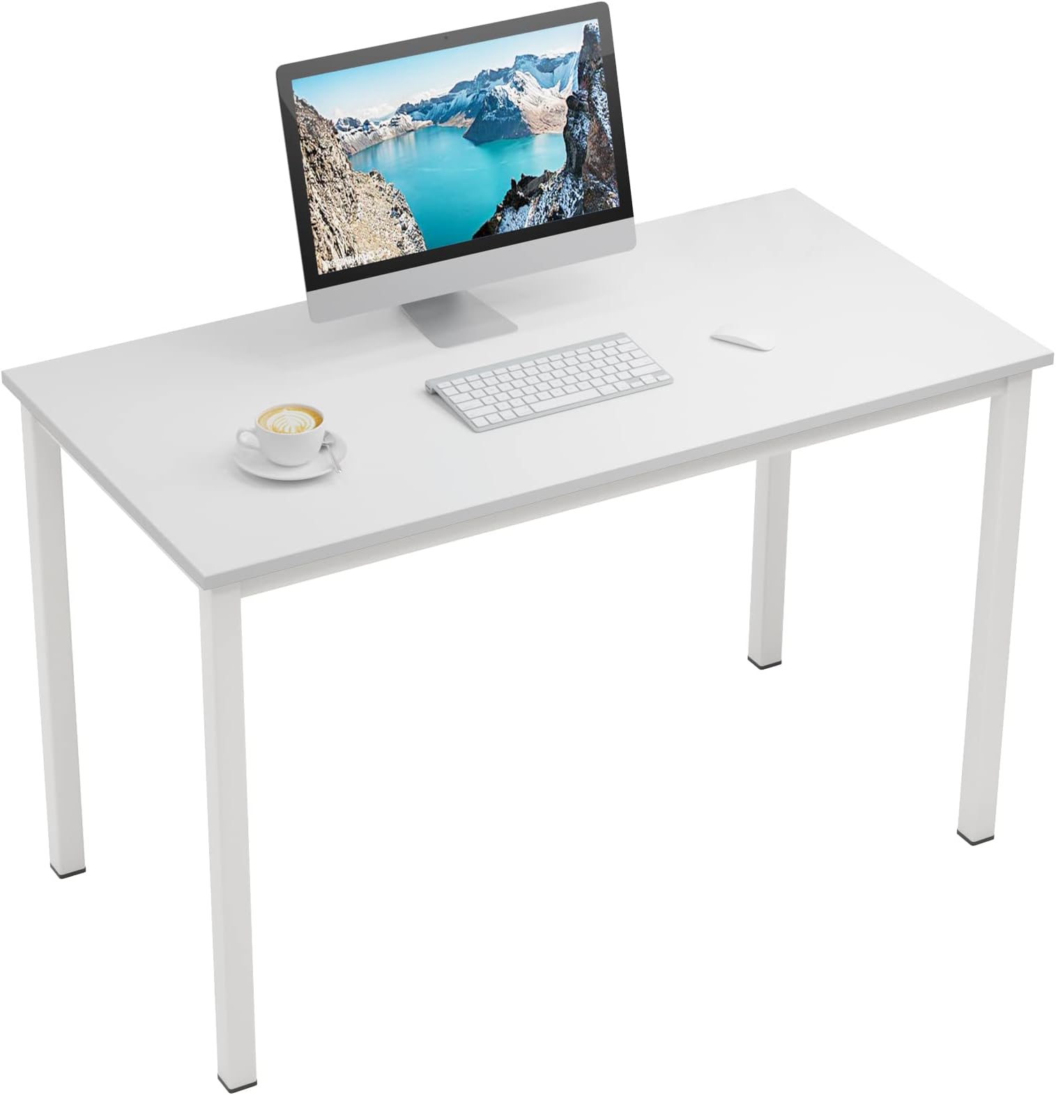 CubiCubi Schreibtisch Klein, 80 x 40 x 75 cm, computertisch PC Tisch ...