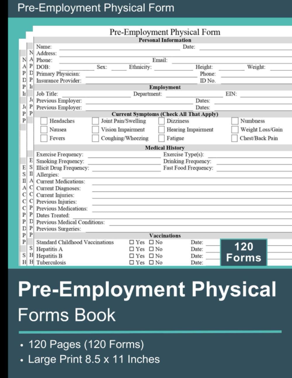 Printable Physical Forms For Employment