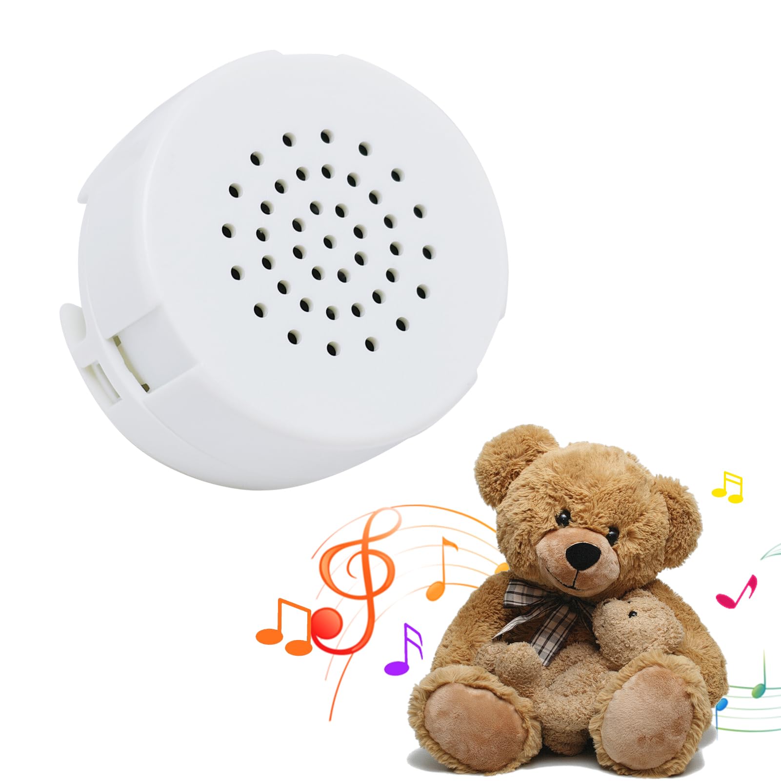 60-Second Voice Recorder for Teddy, Mini Voice Recorder for Plush Toys ...