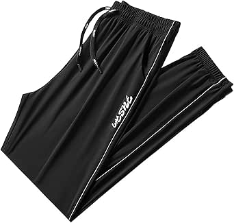 Unisex Bevawear Fast Dry Pants Stretchy Ice Silk Breathable Straight ...