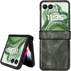 Amazon.com: shingtomua for Motorola Razr Plus 2024 [Not fit Razr 2024] PU Leather + Hard PC ...