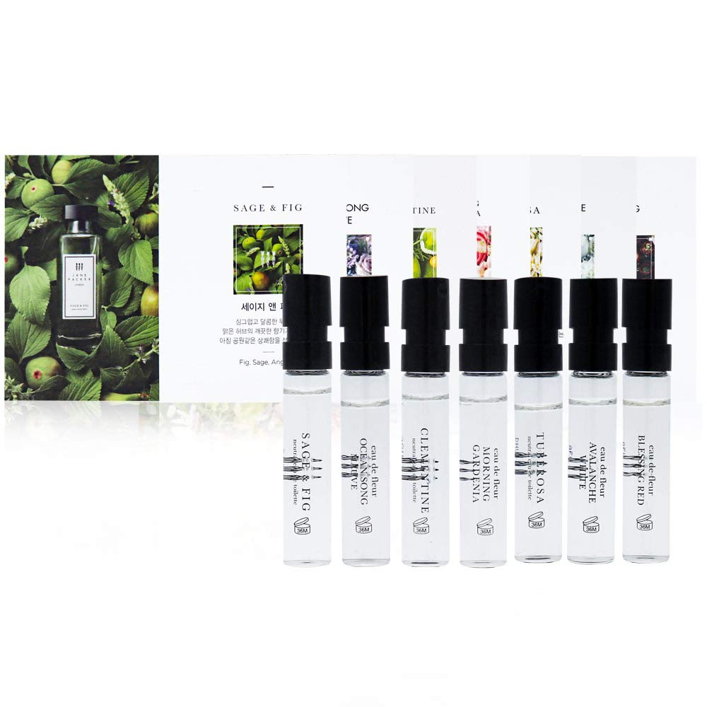 Amazon.com : Jane Packer Perfume Variety Sample KIT (7 scent), Natural ...