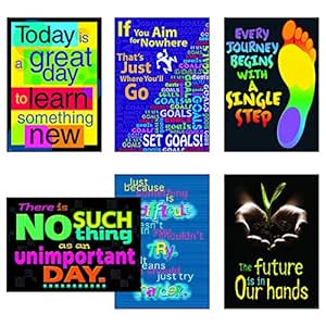 Trend Enterprises Think & Inspire Argus Poster Combo Pack : Amazon.in ...