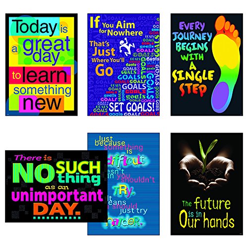 Trend Enterprises Think & Inspire Argus Poster Combo Pack : Amazon.in ...