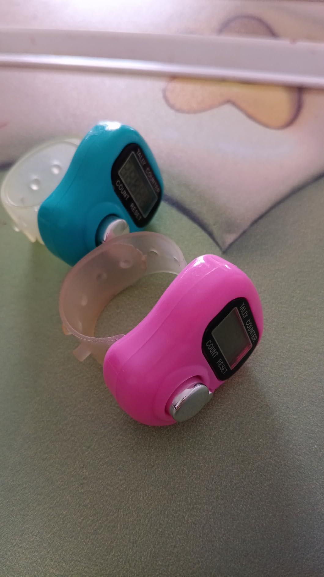 Buy AMZTOP Mini Hand Tally Counter Finger Ring Digital Electronic Head ...