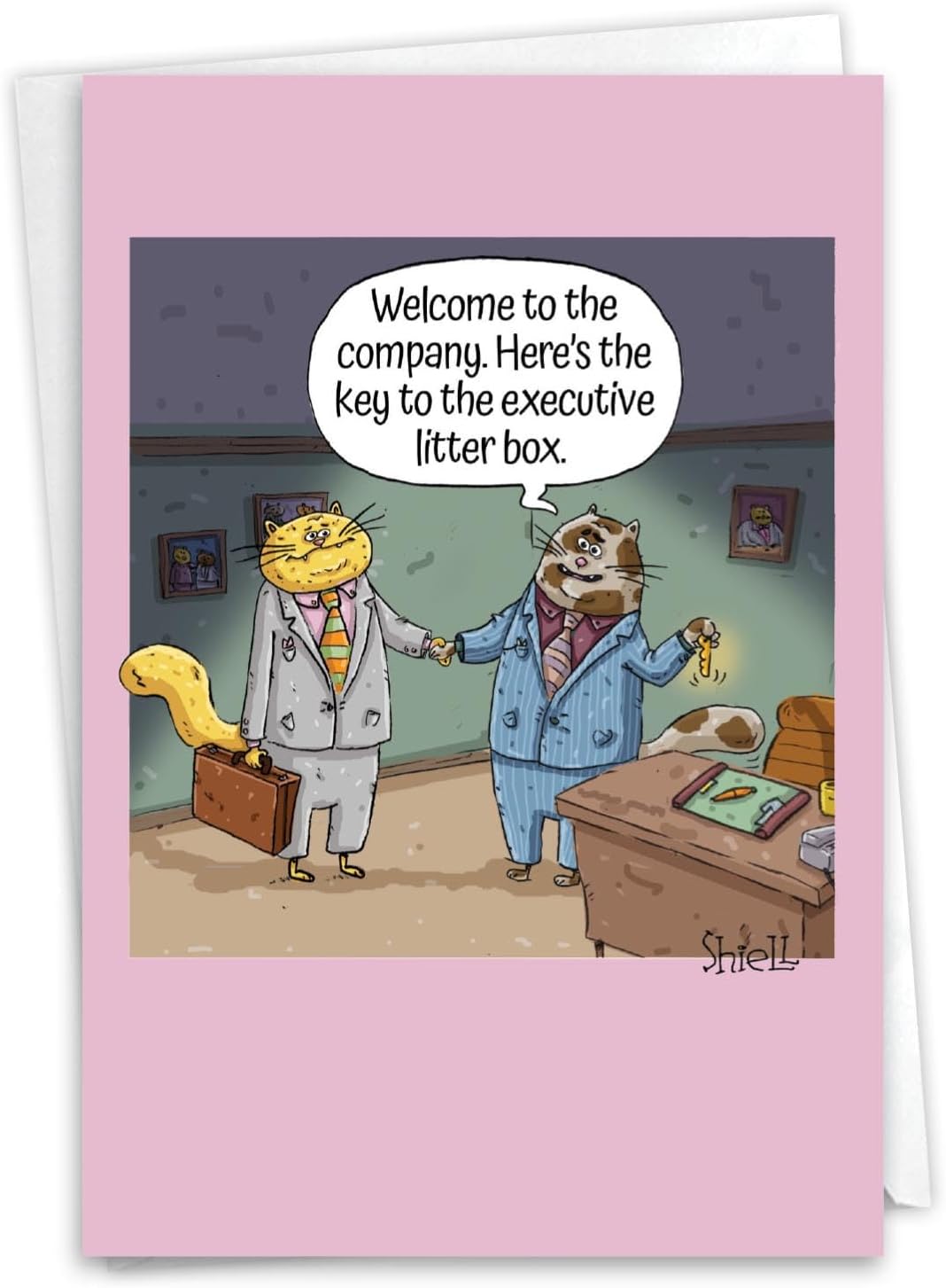 Amazon.com : NobleWorks Humorous Congratulations Paper Card with 5 x 7 ...