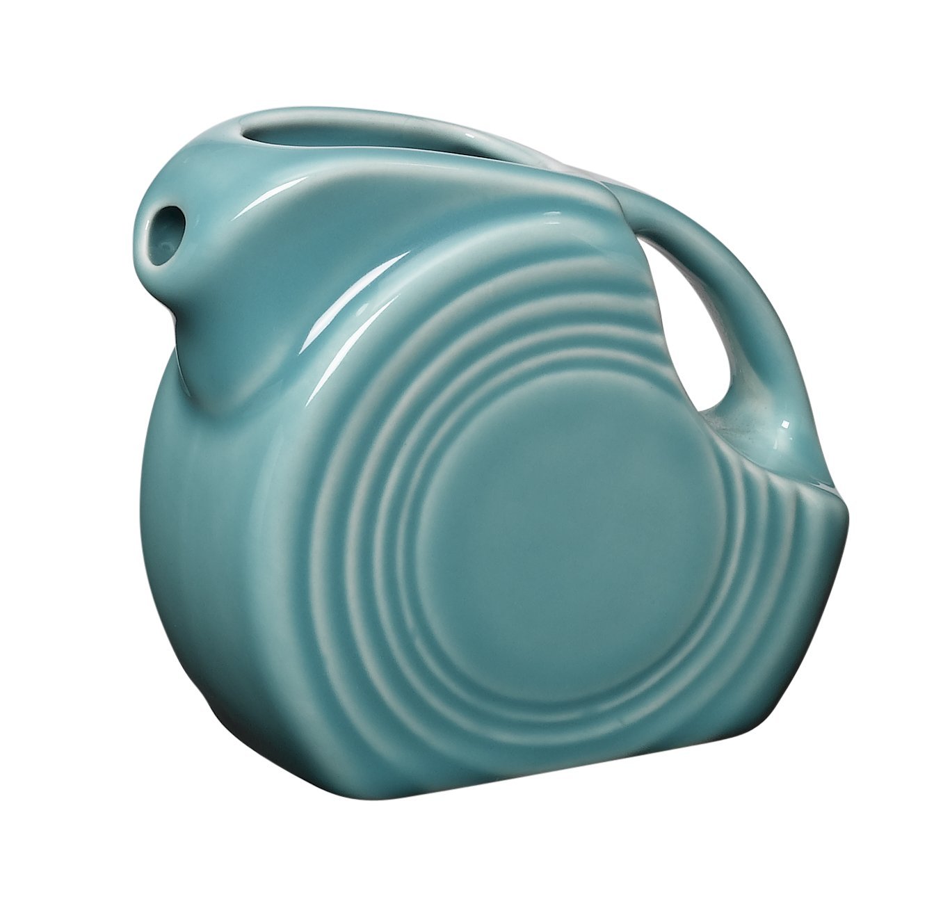 Amazon.com: Fiesta 5-Ounce Mini Disk Pitcher, Turquoise : Home & Kitchen