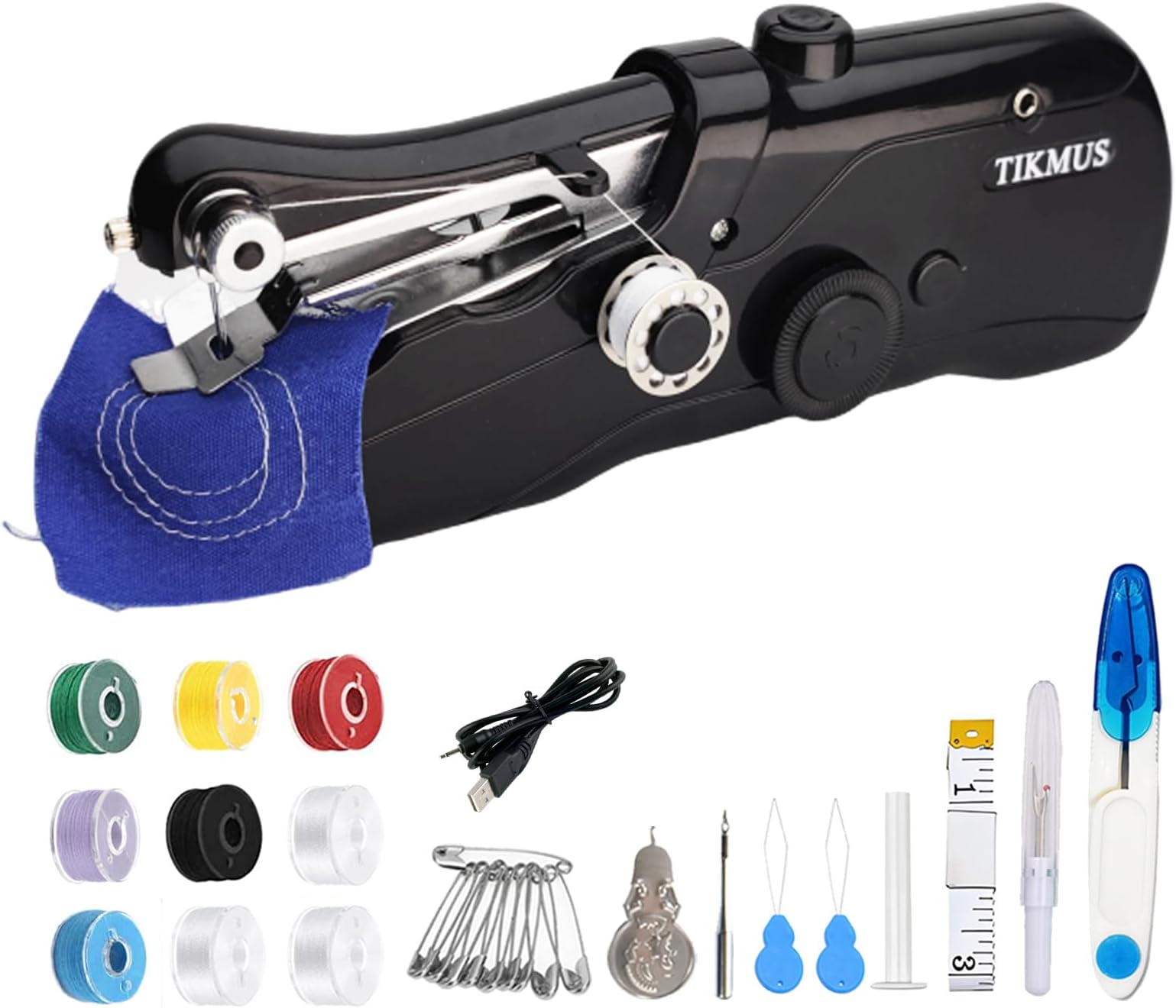 Amazon.com: cjc Handheld Sewing Machine,Sewing Machine for Beginners ...