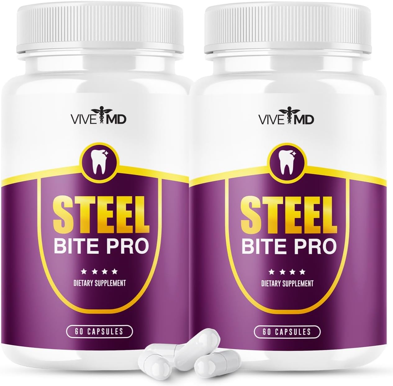Amazon.com: VIVE MD Steel Bite Pro for Teeth and Gum Repair - Official ...