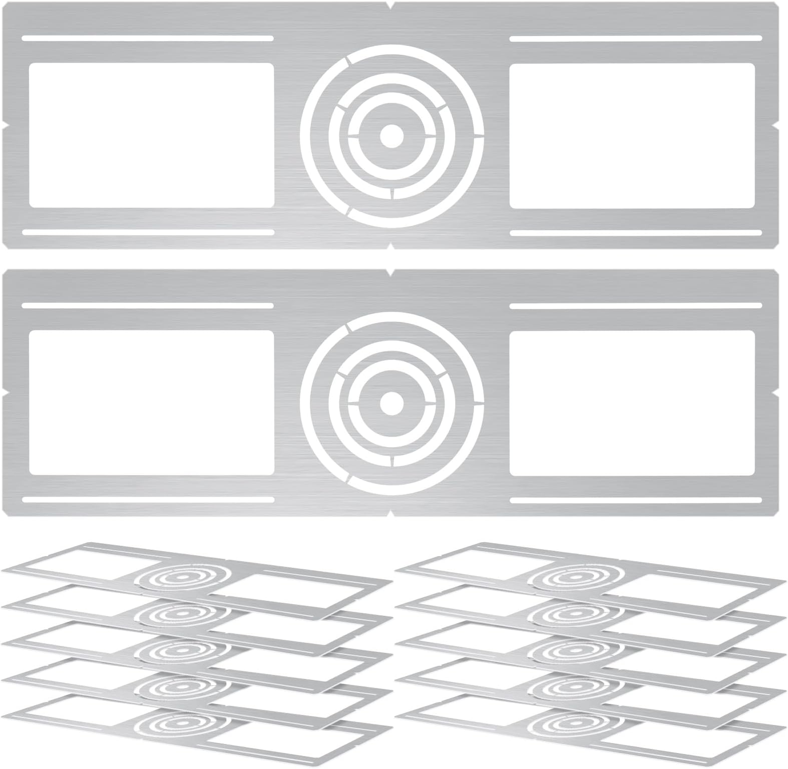 24 Pack New Construction Mounting Plate with Symmetric Round Hole - 3/4 ...