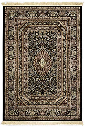 Buy Ali Carpet Silk Touch Kashmiri Design Luxury Carpets for Your ...