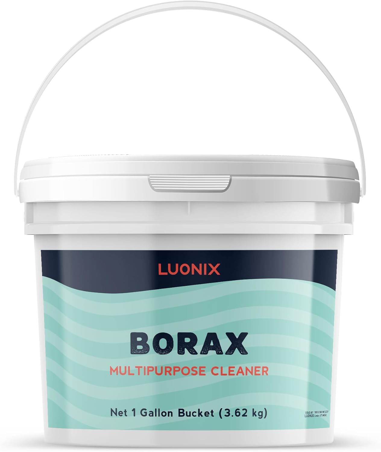 Amazon.com: Luonix Borax, 1 Gallon Bucket, Multipurpose Cleaner ...