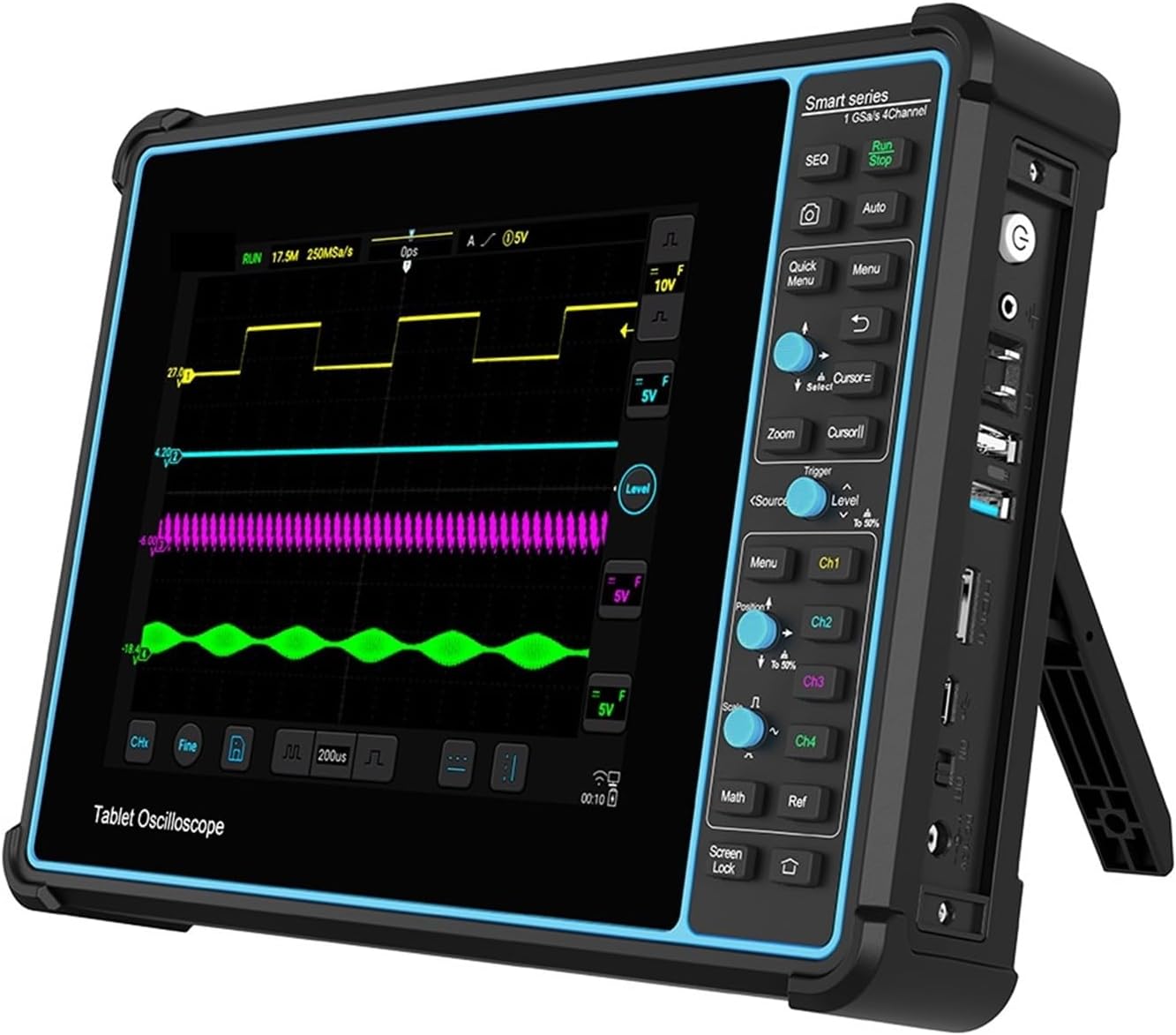 Amazon.com: Portable Oscilloscope New Smart Tablet Oscilloscope Digital ...