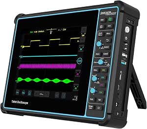 Oscilloscope, New Smart Tablet Oscilloscope Digital 4 Channel 1G Sa/S ...