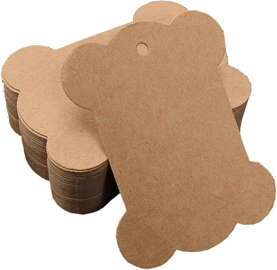 Amazon.com: 50 Pc Kraft Paper Thread Bobbins Spool Craft DIY Sewing ...