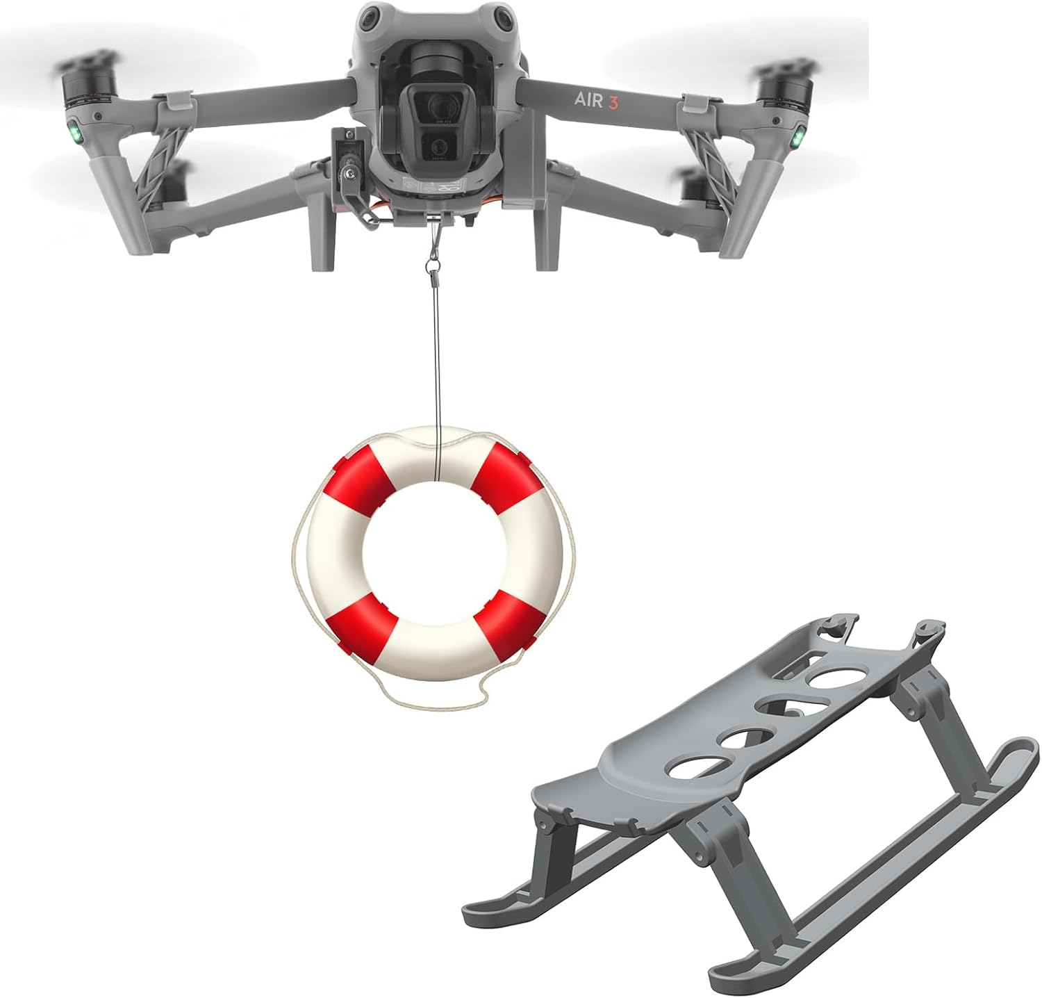 Amazon.com: BRDRC AIR 3 Payload Airdrop System, Transport Release with ...