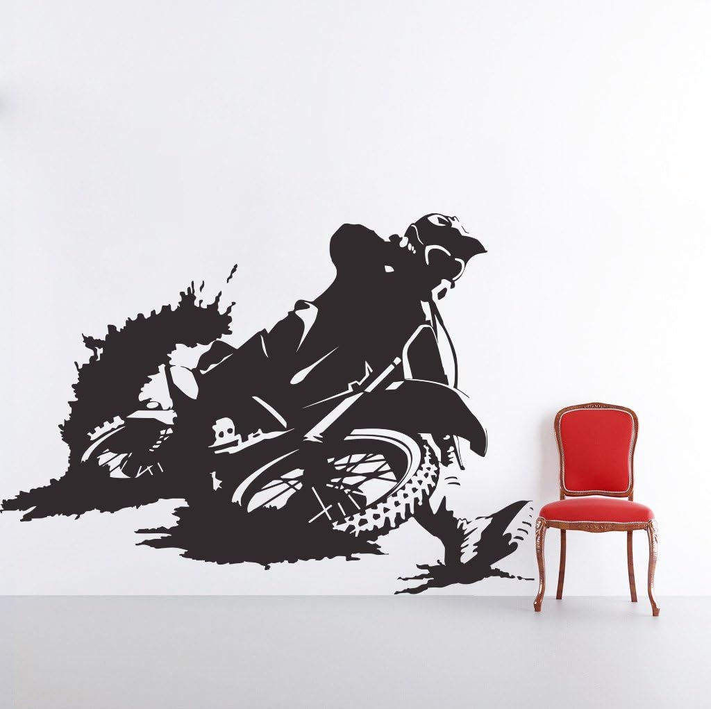 Decals Creation Pvc Royal Enfield Bike Wall Sticker For Living Room ...