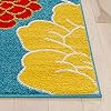 Amazon.com: Well Woven StarBright Daisy Flowers Modern Floral Blue 3'3 ...