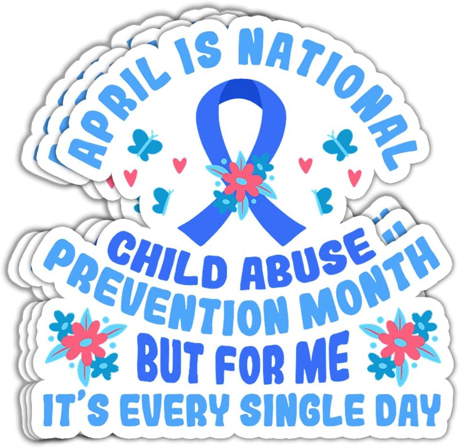 Amazon.com - TODOLIA (3Pcs) April is National Child Abuse Prevention ...