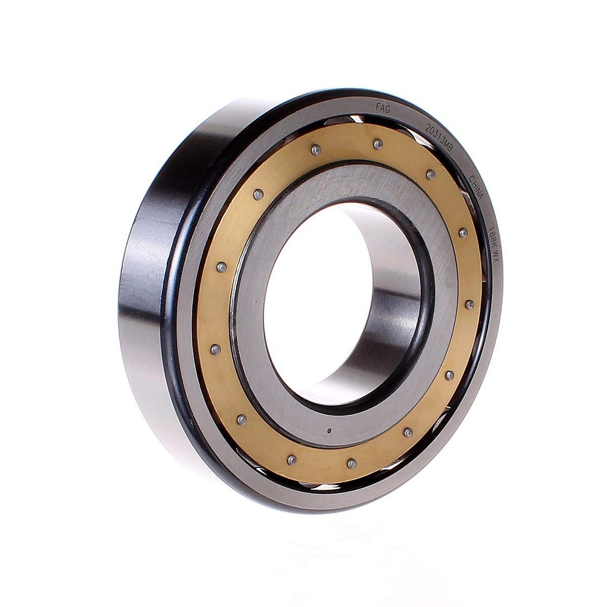 FAG 20313MB Spherical Barrel Roller Bearing, Brass Cage, Normal ...