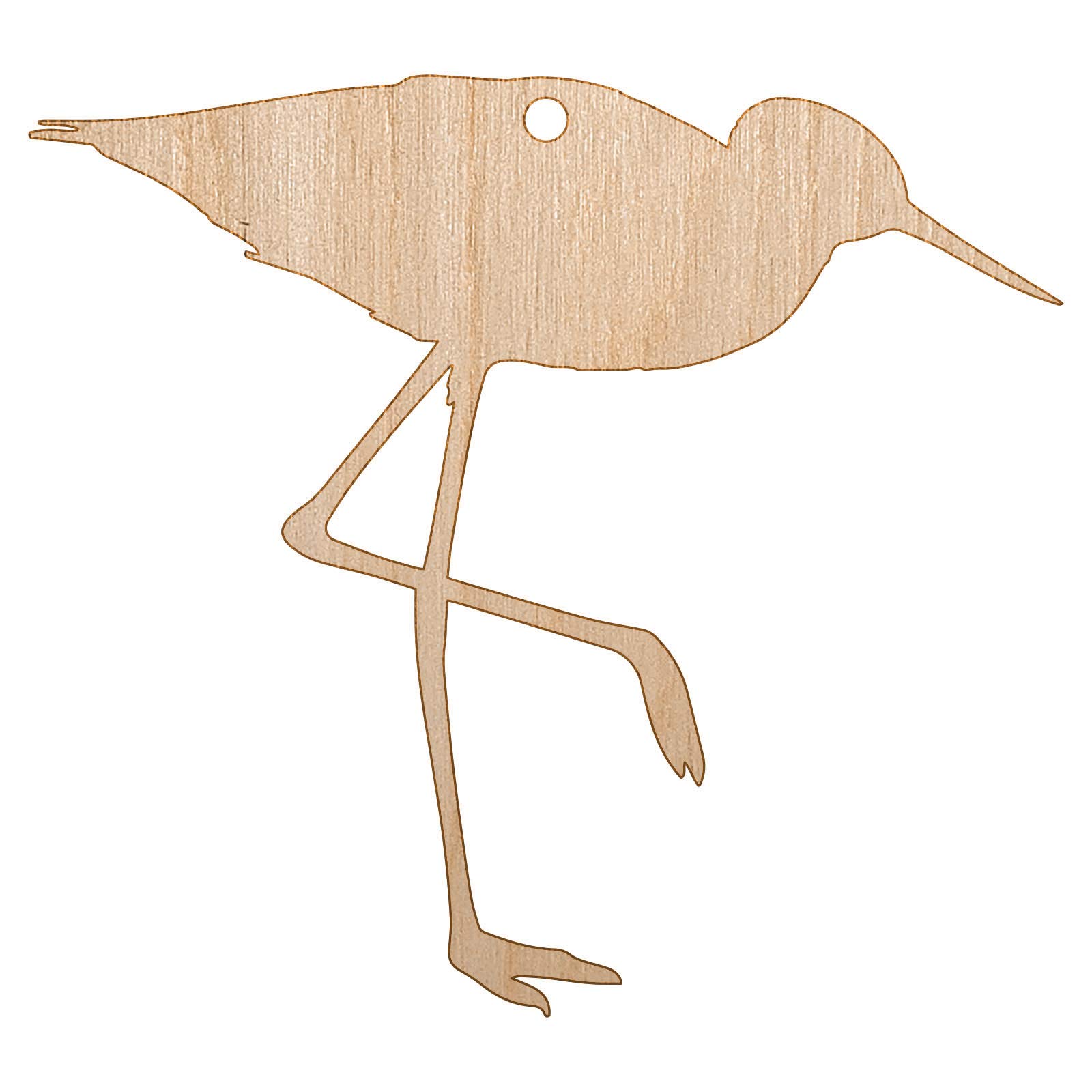 Amazon.com: Sniggle Sloth Sandpiper Bird Solid Unfinished Craft Wood ...