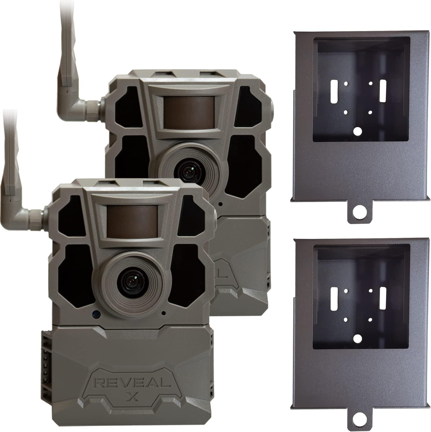 Amazon.com: TACTACAM Reveal X Gen 2.0 LTE Cellular Trail Camera (4 PK ...