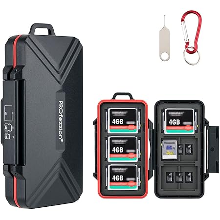 Amazon.com: 36 Slots SD Card Case Micro SD Card Case CF Card Holder ...