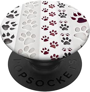 Amazon.com: Paw Print Phone Grip,Cute Dog Paw Phone Holder Pop Out Knobs PopSockets PopGrip ...