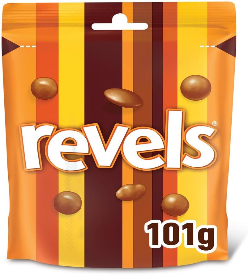 Revels Chocolate Pouch Bag, 101g : Amazon.co.uk: Grocery