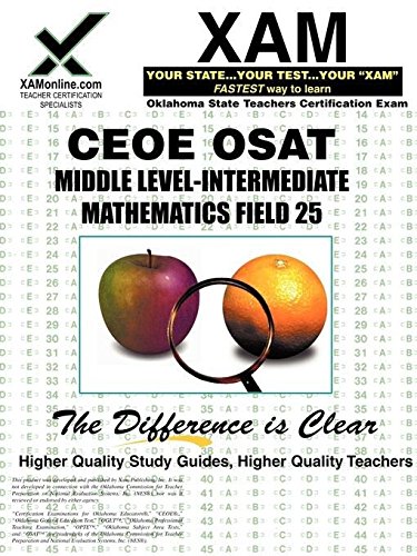 CEOE OSAT Middle-Level Intermediate Mathematics Field 25: Wynne, Sharon ...