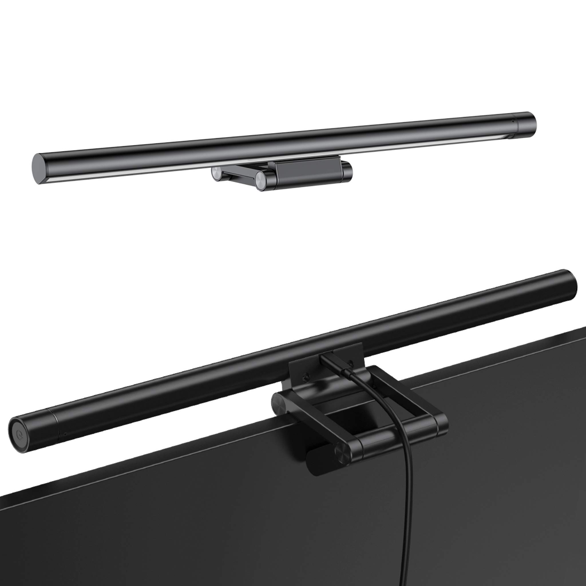 Luminária LED para monitor e notebook, brilho ajustável : Amazon.com.br ...