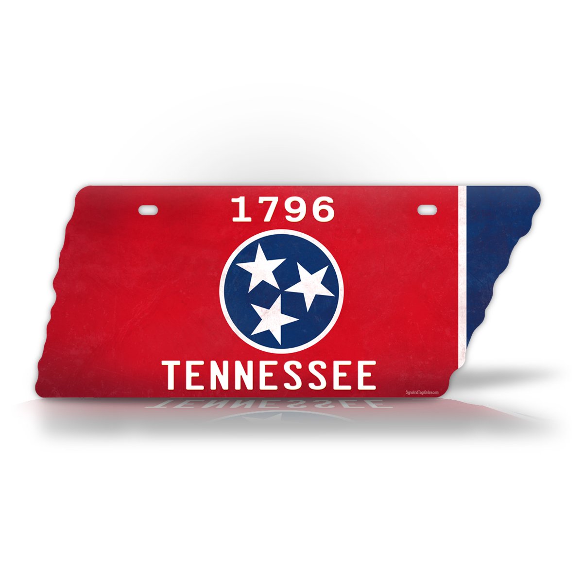 Tennessee Confederate Flag License Plate Frame