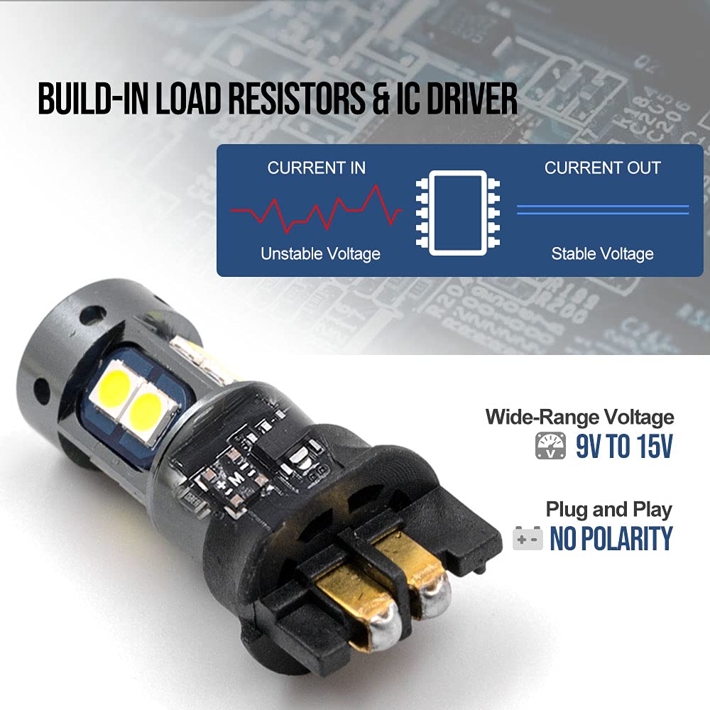 Motor Bmw N47d20c PW24W Led Cree Com Lente Full Canbus DRL Para Audi ...