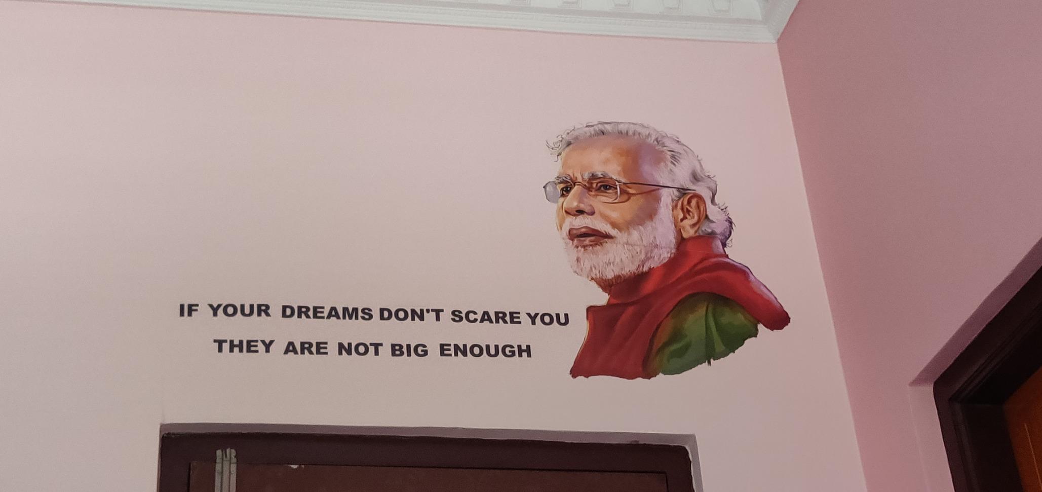 StickMe 'Narendra - Modi - NAMO - About - Dream - Office ...