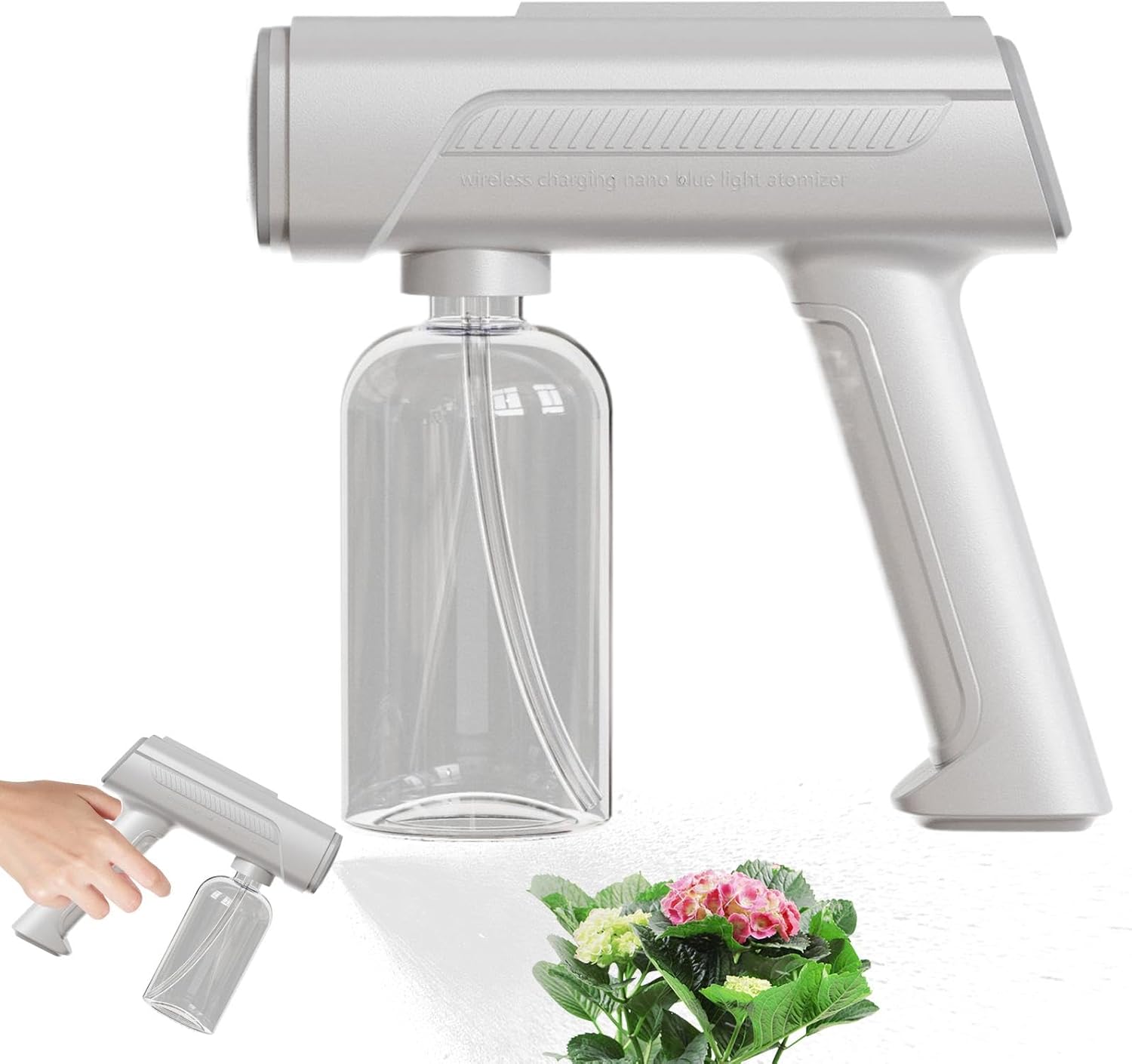 Electric Garden Sprayer, Pressure Sprayer, Battery Powered Plant Mister ...