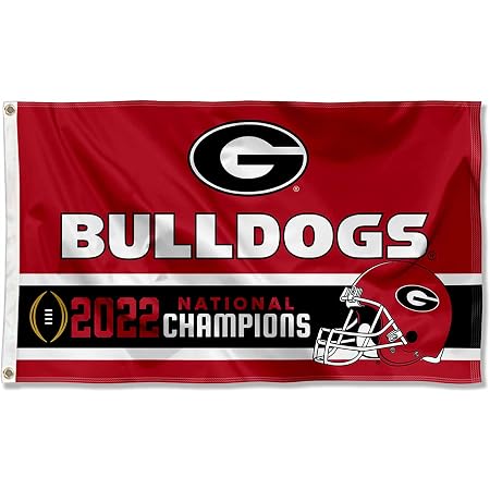 Amazon.com : Georgia Bulldogs 2022 Four-Time College Football Champions ...