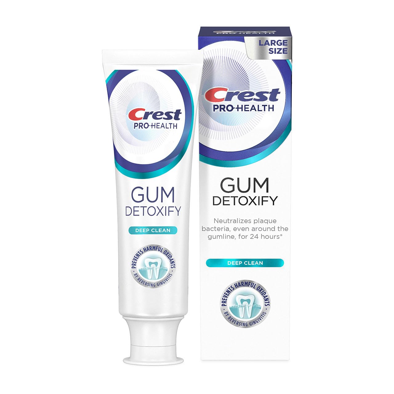 Amazon.com : Crest Pro-Health Gum Detoxify Deep Clean Toothpaste 4.8 oz ...