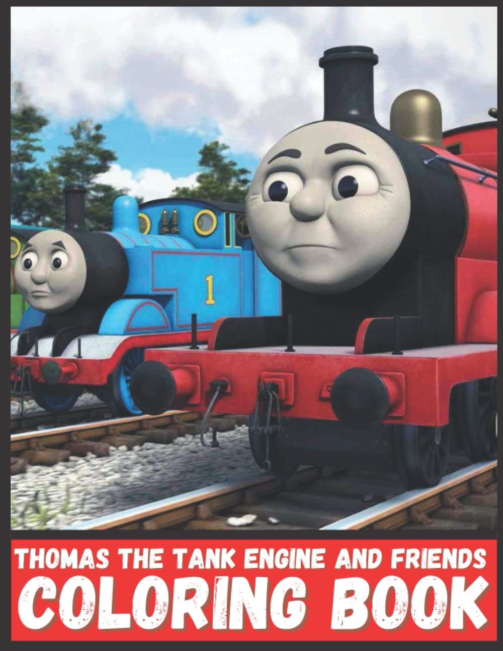 Buy Thomas the Tank Engine and Friends Coloring Book: EXCLUSIVE EDITION ...